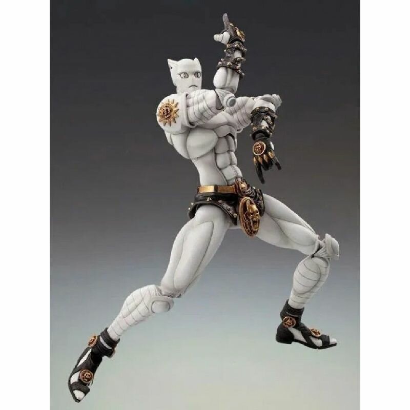 Фигурка Невероятные приключения ДжоДжо Король Убийца / JoJo Killer Queen (17см, коробка) белый