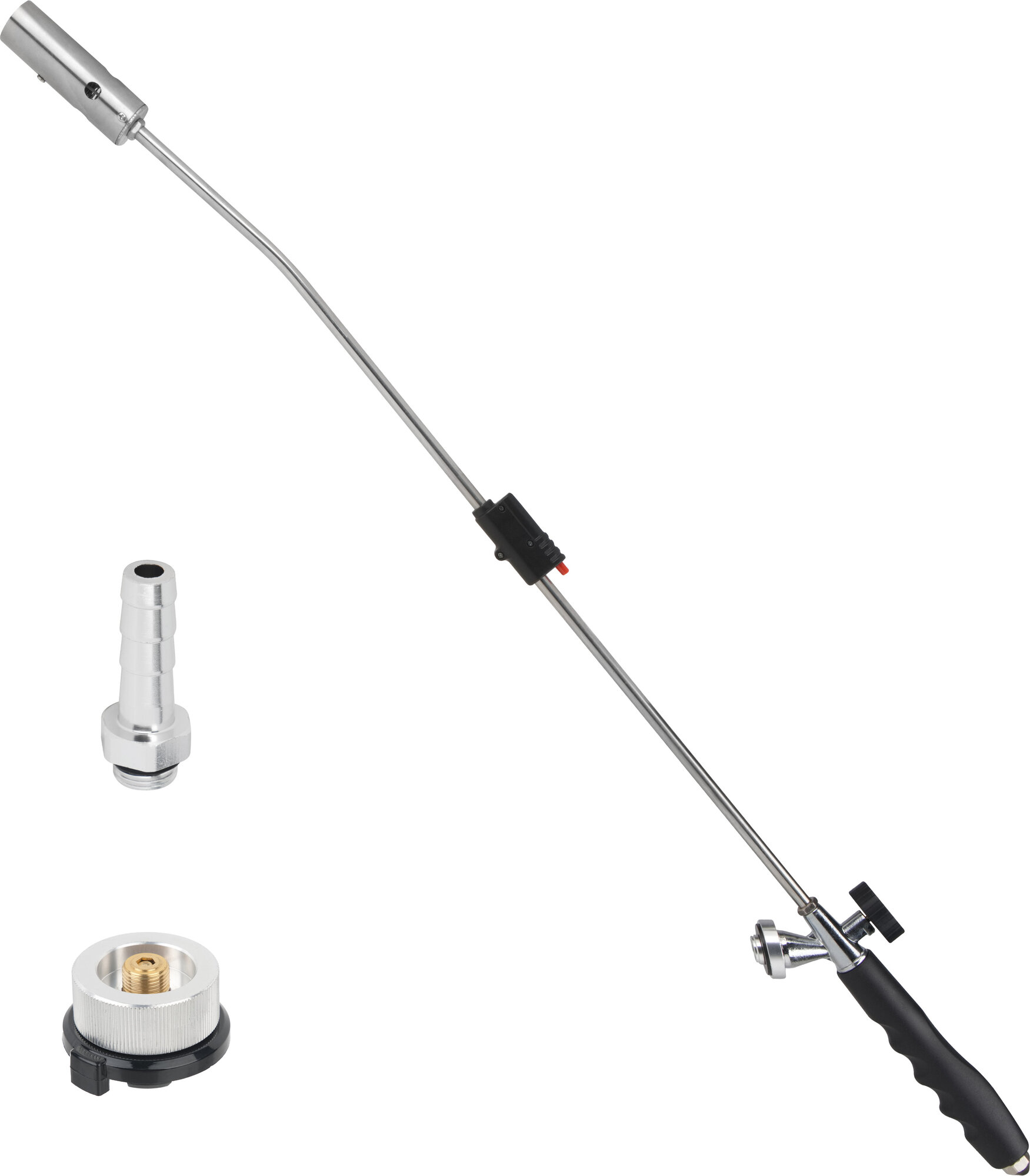 Горелка газовая кровельная ECOS TQ-8080 с длинной конструкцией (3 типа соединения)