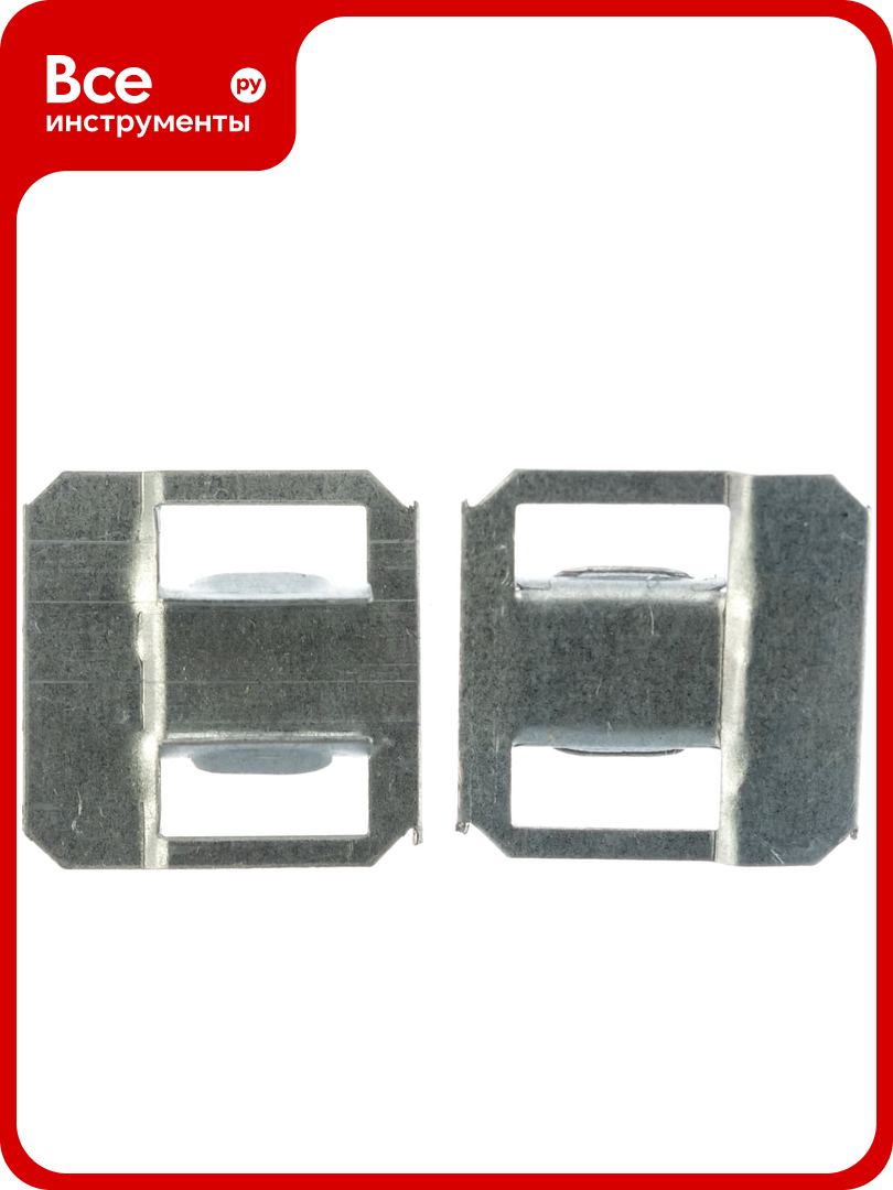 Крепление для пластиковых панелей европартнер 75шт. S10 3137 3, пластиковый