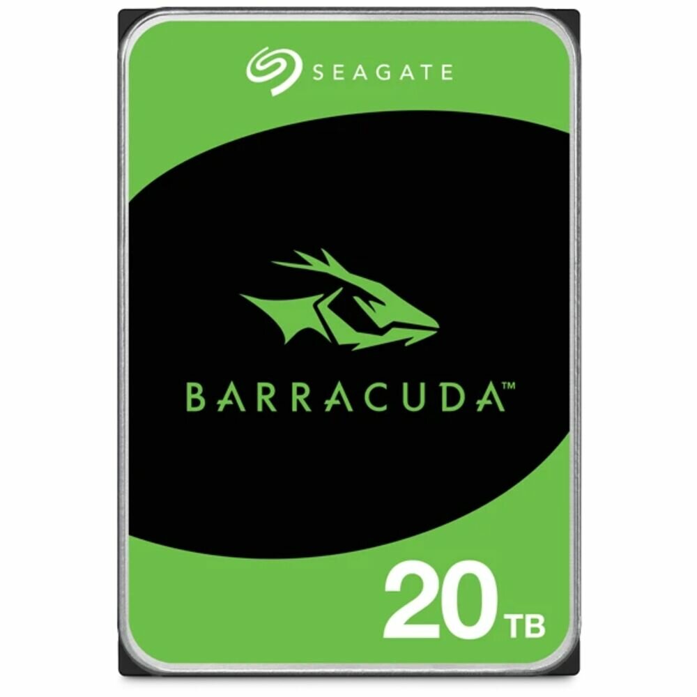 Внутренний жесткий диск 3,5" 20Tb Seagate (ST20000DM001) 512Mb 7200rpm SATA3 Barracuda