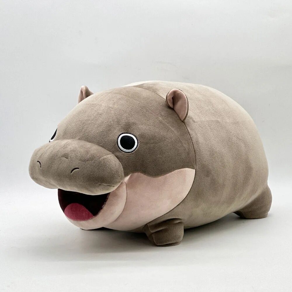MUMUSU мягкая игрушка/moo deng hippo, Длина 42 см