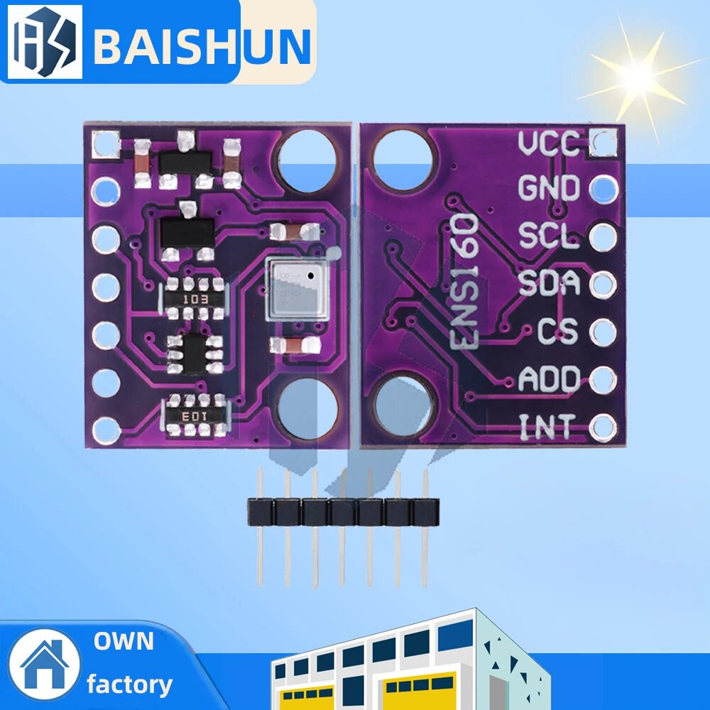 Датчик газа CCS811 Baishundianzi, Model Number: 1pcs