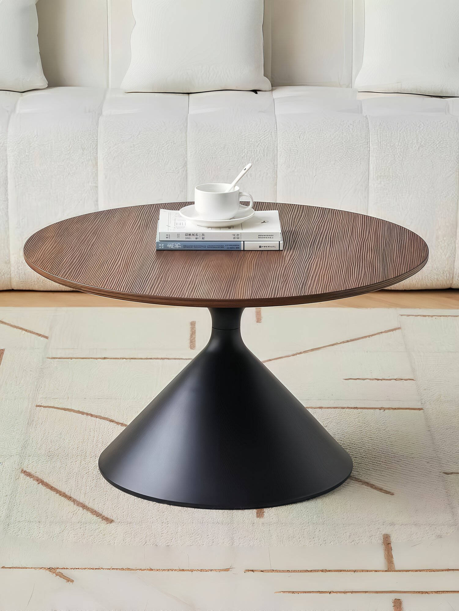 Журнальный столик "Coffee Table", массив дерева, коричневый, 70х70х40 см