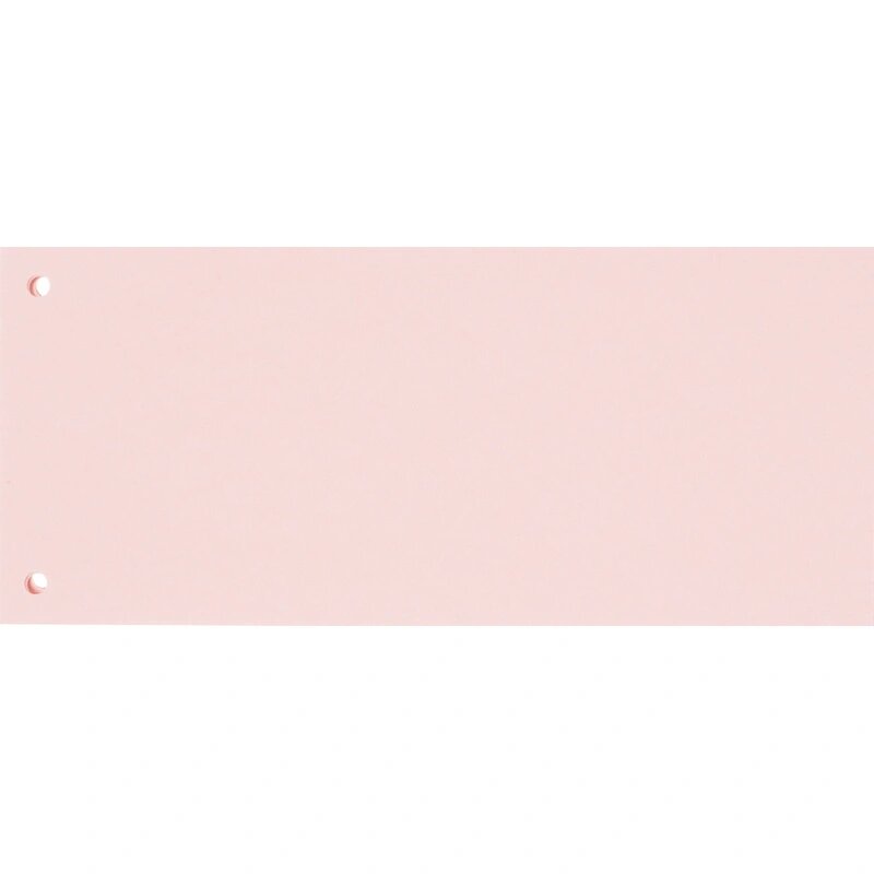 Разделитель листов разделительные полоски Комус, розовые, 100 шт./уп.