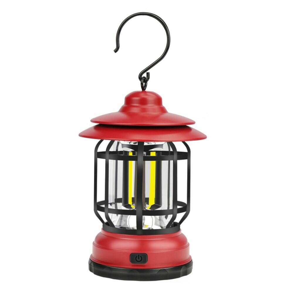 Портативная ретро-лампа, наружное освещение, лампа для зарядки аккумулятора, супер яркая светодиодная лампа для кемпинга, ретро-лампа для лошади