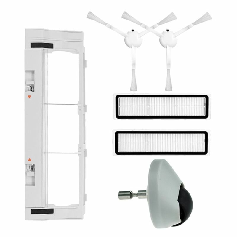 Аксессуары для Xiaomi Dreame D9 D9 Max, запасные части, роботпылесос, сменная крышка щетки, колесо фильтра