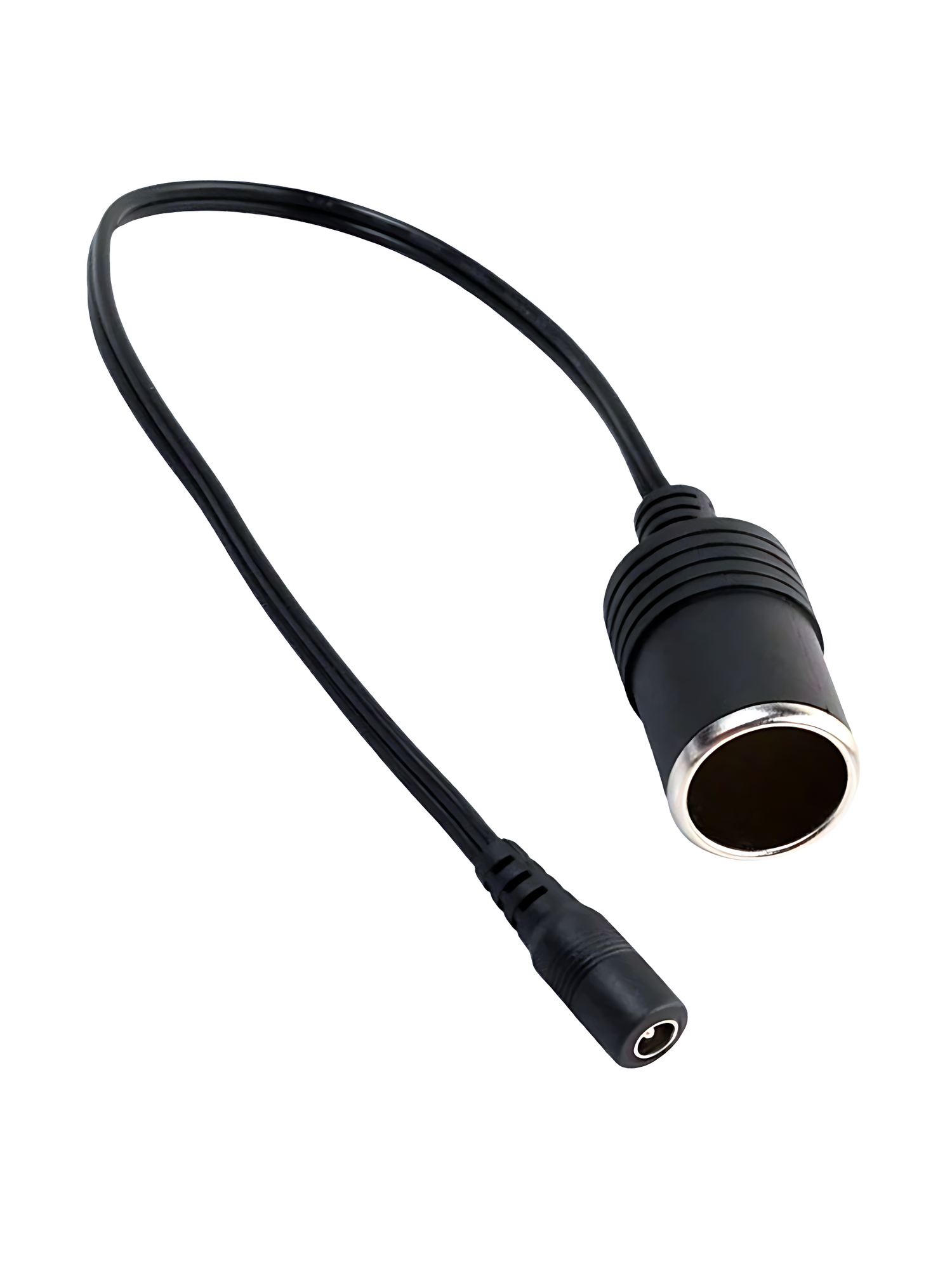 Переходник питания гнездо прикуривателя/штекер 5.5*2.1 на проводе 30см