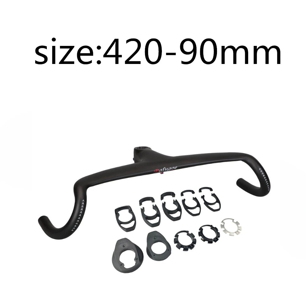 Гравийный руль из углеродного волокна Superghiaia 400/420/440 мм 420x90mm