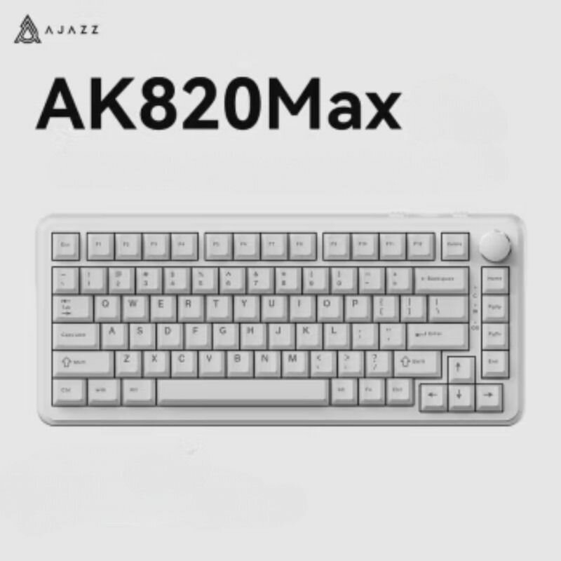 AJAZZ AK820MAX Механическая клавиатура с магнитным переключателем RGB-подсветка 8K RT 0,1 мм