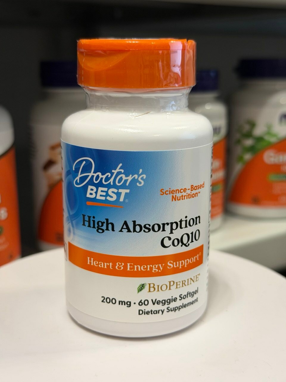 Doctor's Best CoQ10 with BioPerine 200 mg - 60 гелевых капсул