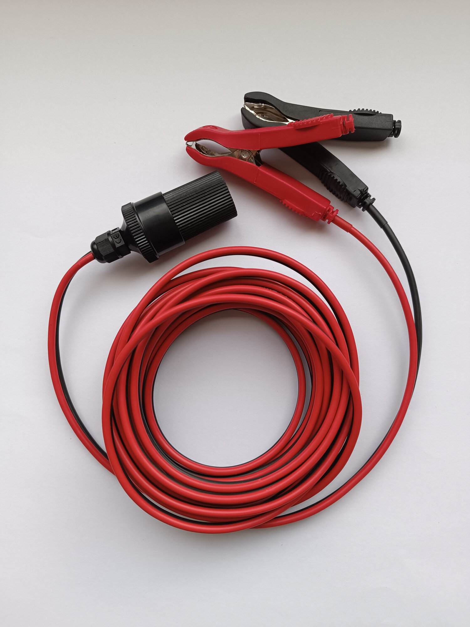 Удлинитель прикуривателя усиленный от аккумулятора "Оптимум" 3 метра