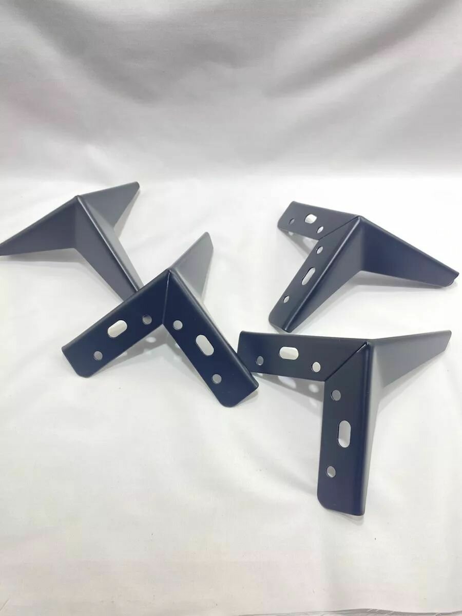 Мебельные ножки металлические Черные под тумбу комод шкаф диан кровать