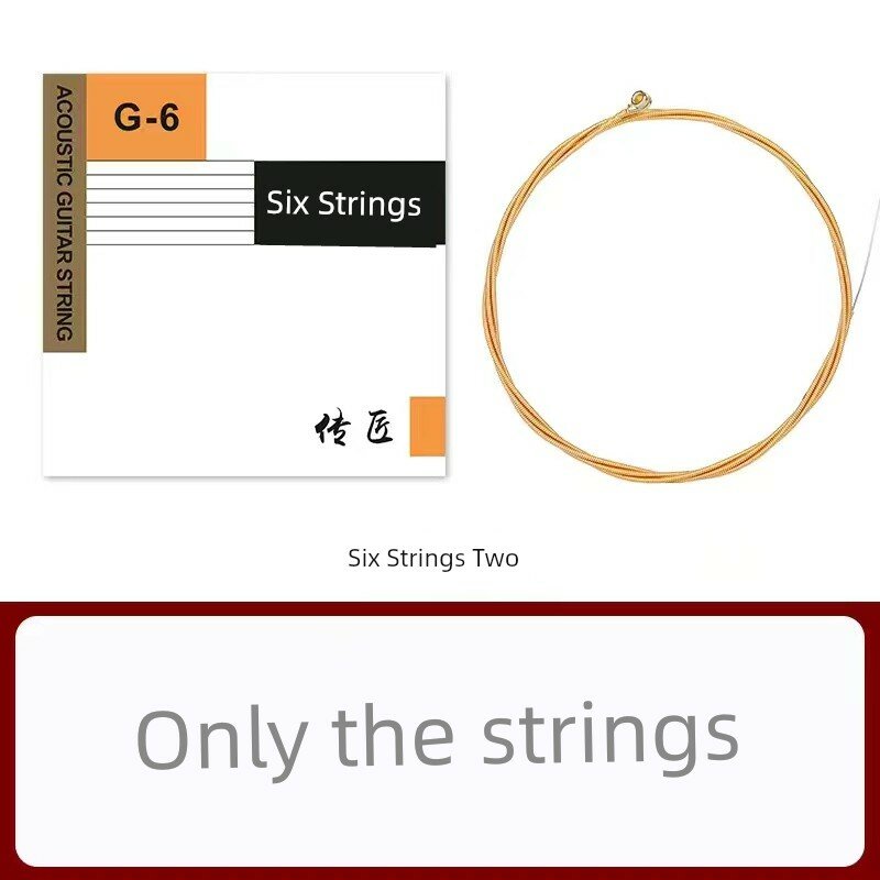 Набор струн Kepma для фолк-гитары - 6-струнные, премиум никелированные струны для акустических гитар