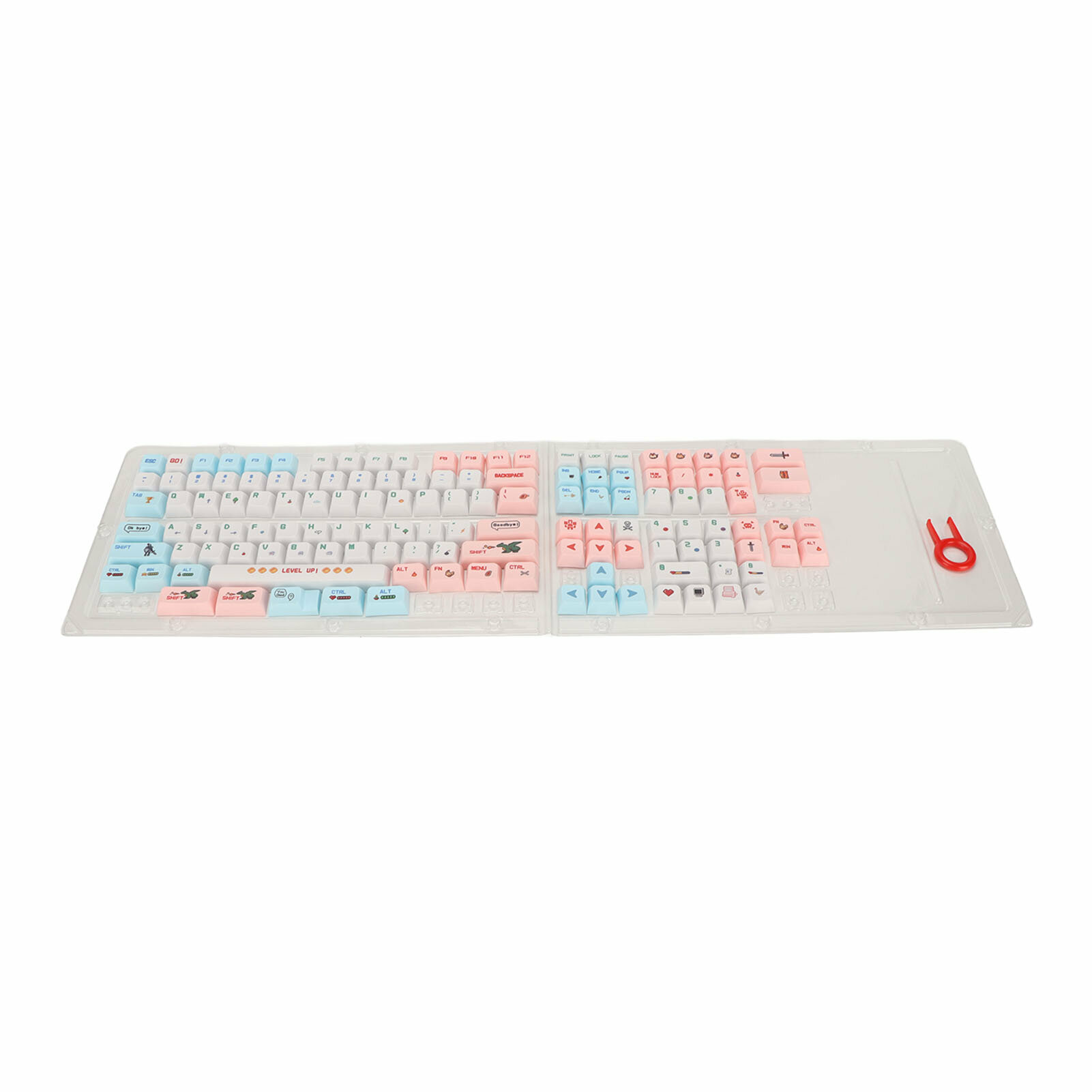 Колпачки для клавиатуры pbt 130 клавиш сублимационная печать эргономичные яркие цвета механические игр работы diy драконий воин