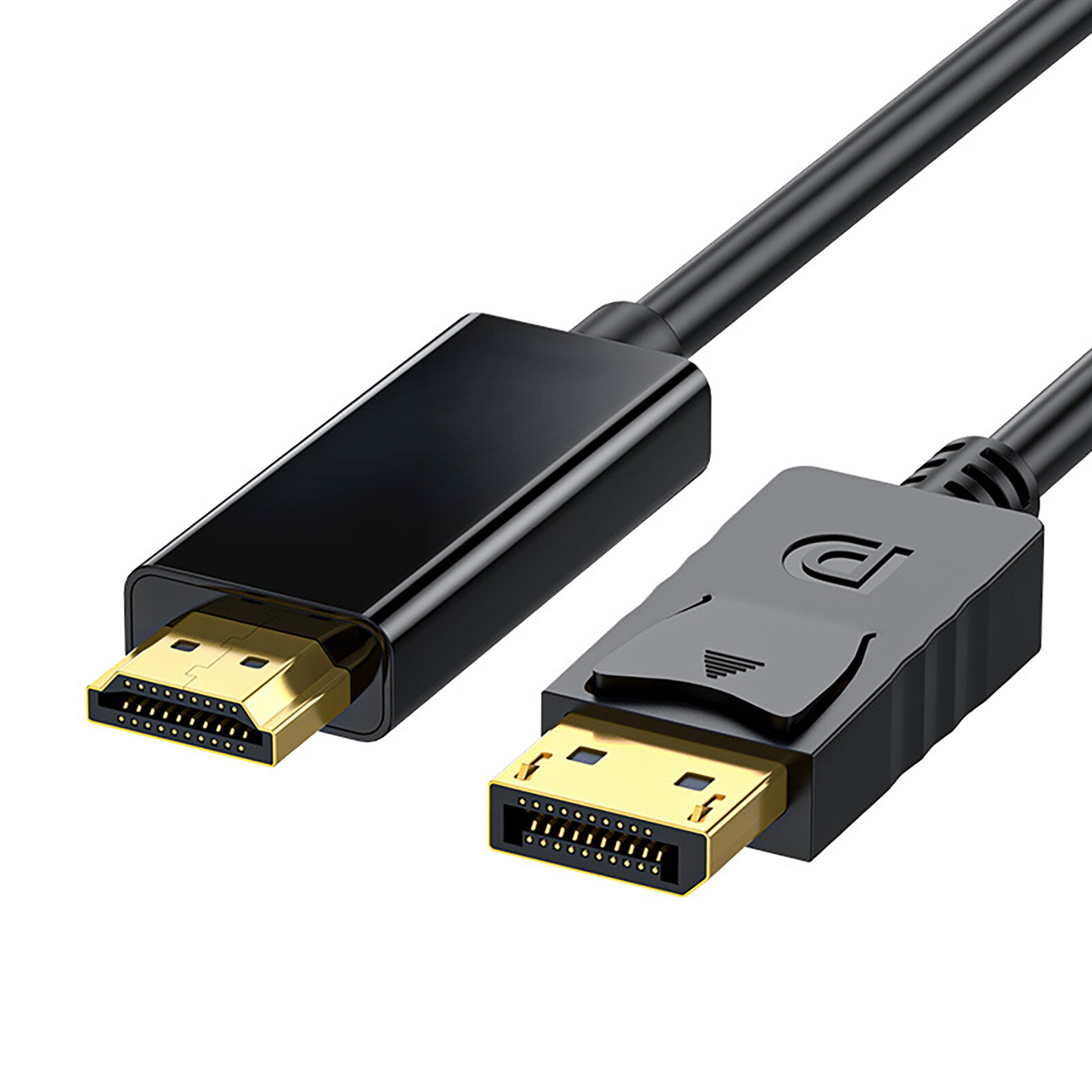 Мультимедийный интерфейсный кабель DisplayPort - HD, позолоченный адаптер DisplayPort 4K 60 Гц, разъем «папа-папа» для семейных развлечений, офисных встреч