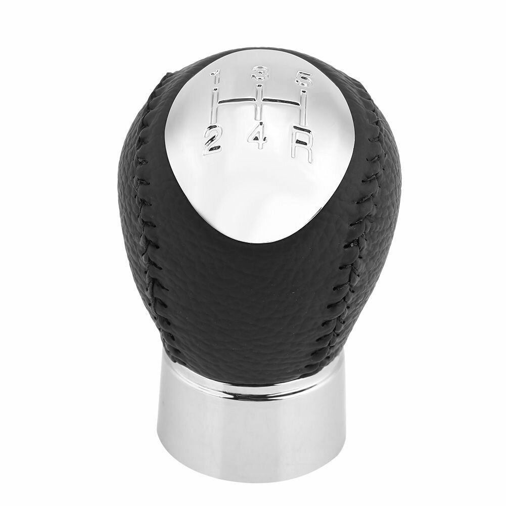 Автомобильный Стайлинг, 5-скоростная ручка переключения передач из искусственной кожи, подходит для Mazda 3 5 6 323 626 RX-8 MPV