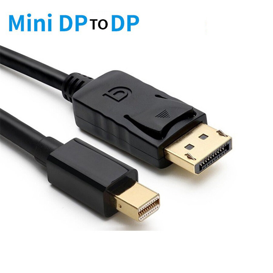 Кабель Mini DisplayPort-DisplayPort 6-футовый кабель (от мужчины к мужчине) Поддерживает 4K при 60 Гц