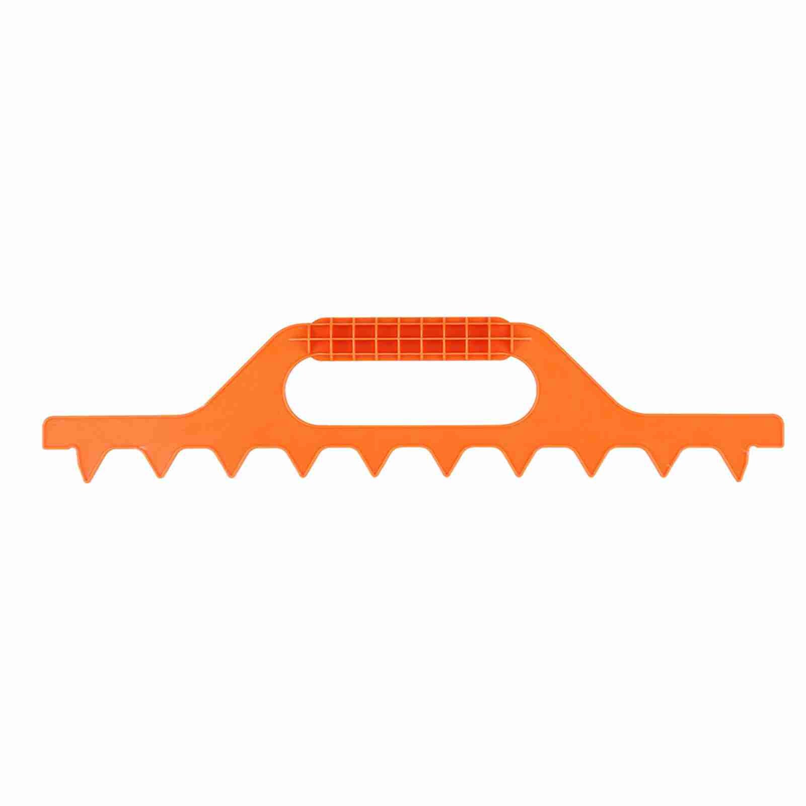 Инструмент для установки распорки для рамок улья. Аксессуары для пчеловодства. Оранжевый, 9 рамок.