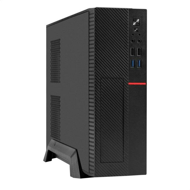 Desktop ExeGate MI-307U2 MicroATX 450W (24+4пин) EX298778RUS