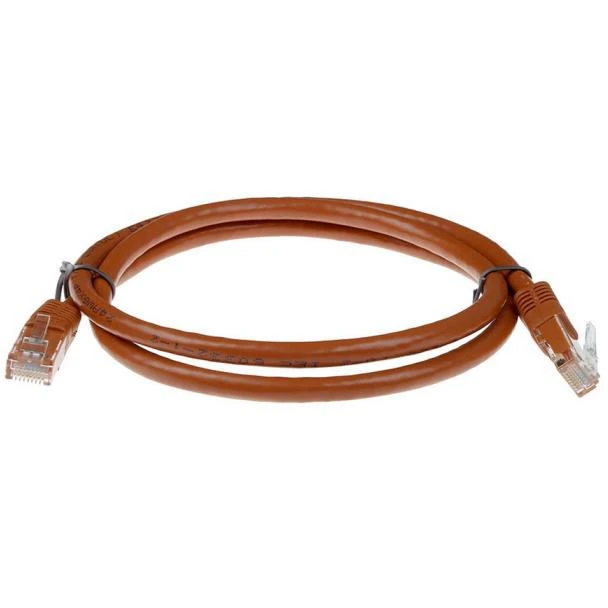 ACD-LPU6Z-10N ACD Кабель ACD Патч-корд ACD-LPU6Z-10N |ACD-LPU6Z-10N| Cat6 UTP 26AWG 4Pair, CU, LSZH, Коричневый, 1м — фото 1