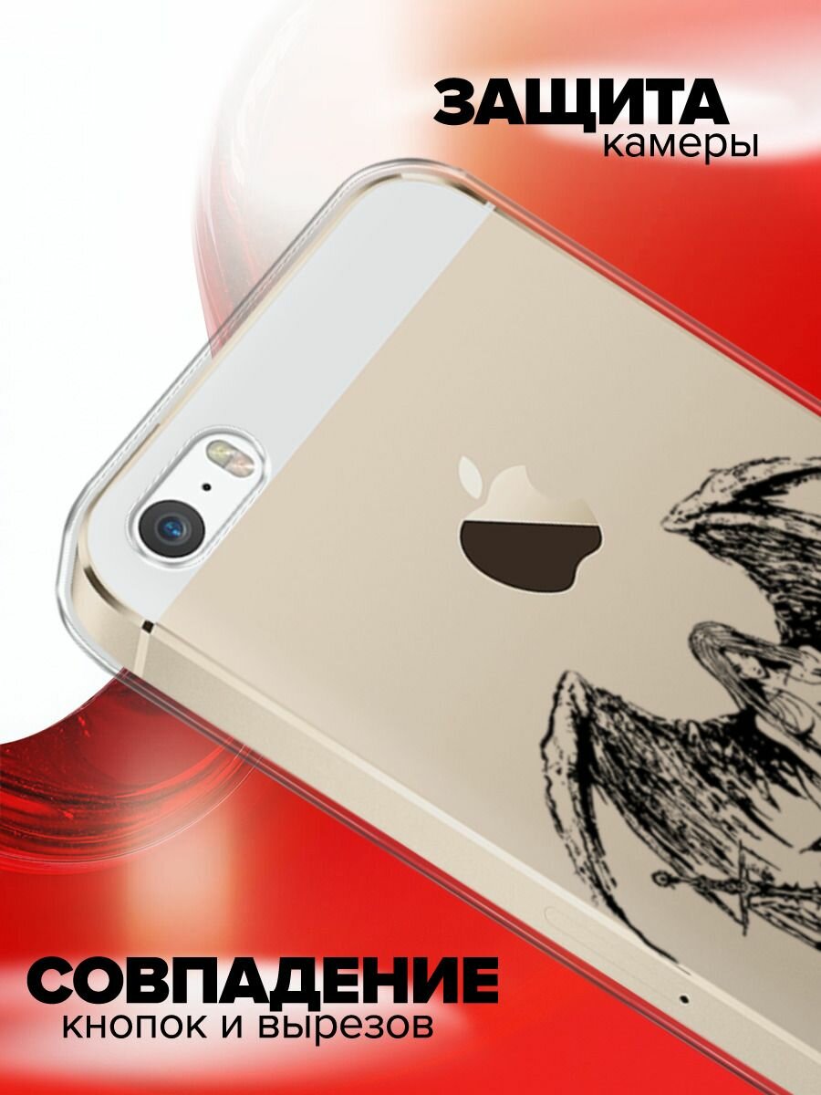 Чехол на Айфон 5S аниме — фото 1