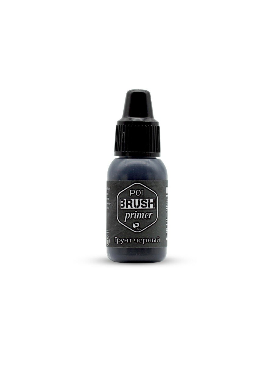 Pacific88 Грунтовка Acrylic Primer для кисти Черная, 10 мл, арт. P01