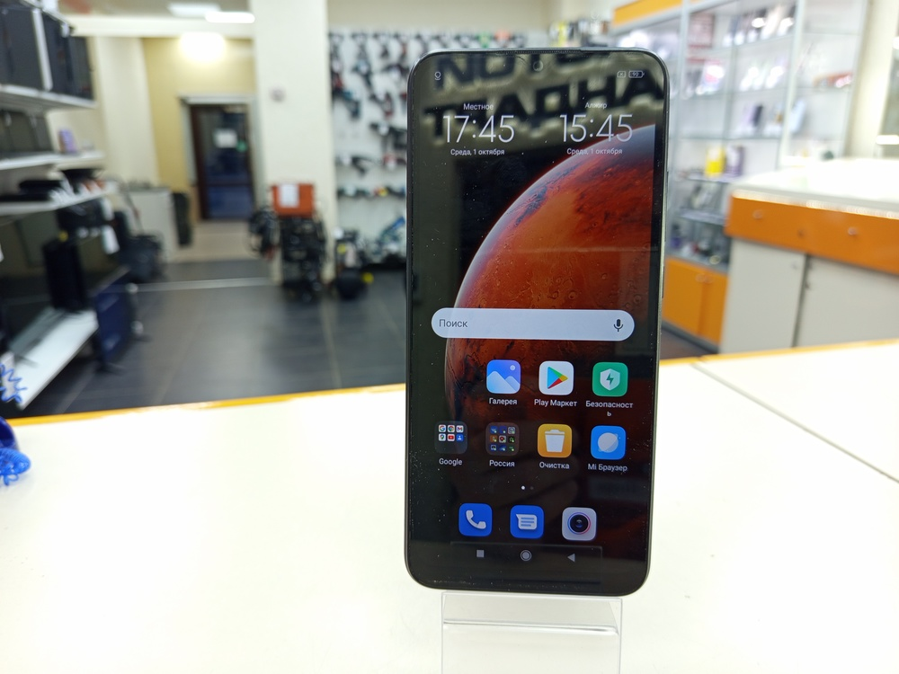 Смартфон Xiaomi Redmi 9A 2/32 ГБ RU, Dual nano SIM, темно-серый