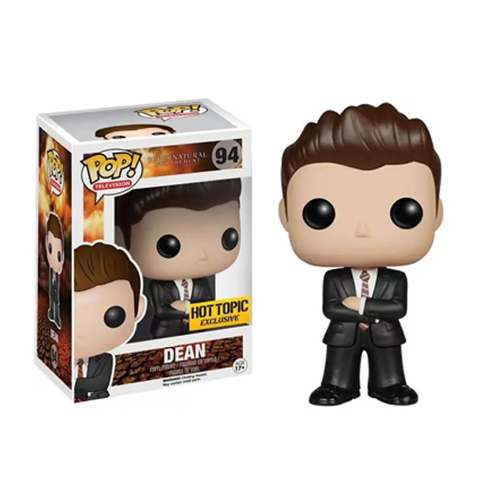 Pop Сверхъестественное набор из 5 фигурок Черный, with box