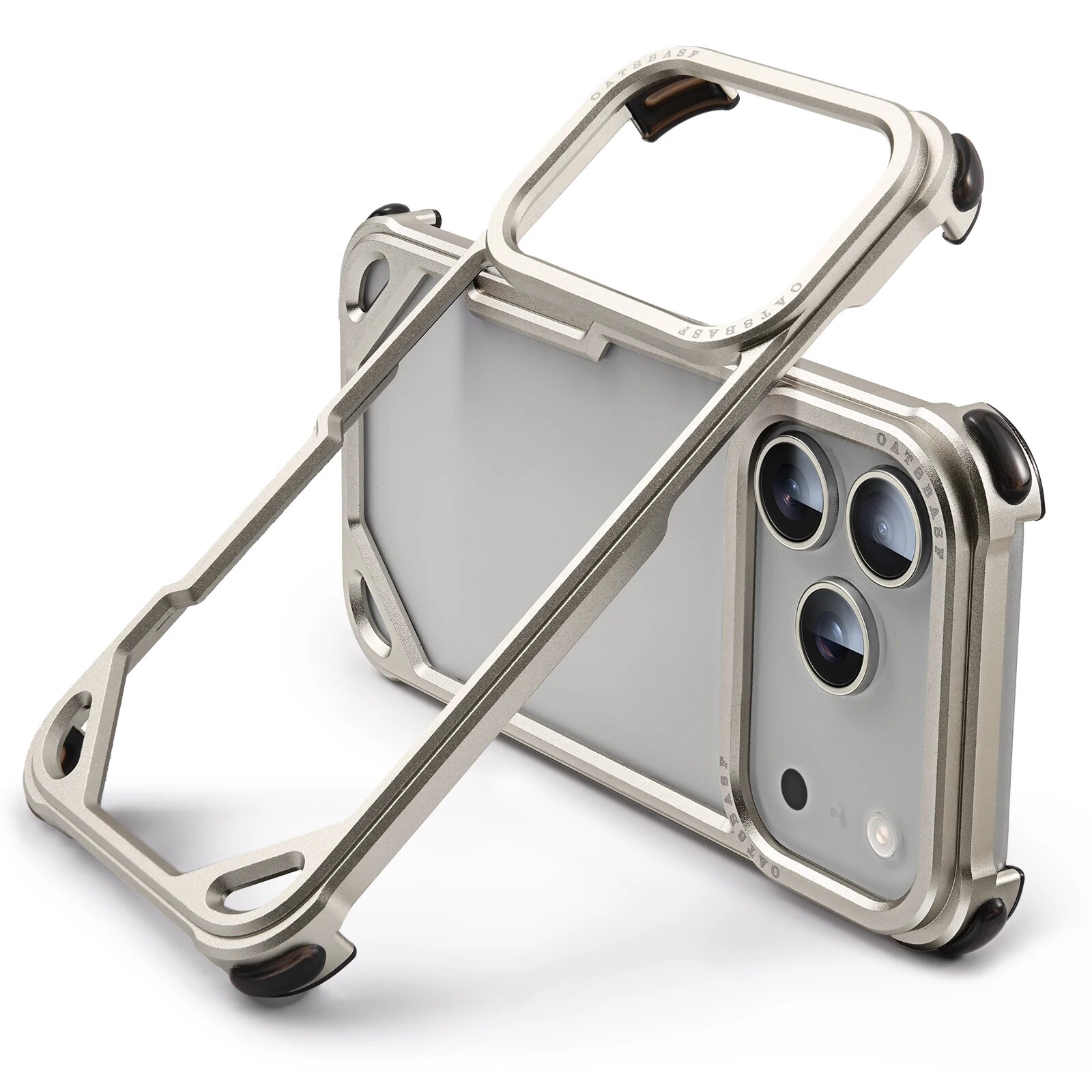 Металлический чехол Titanium для iPhone 17 Pro