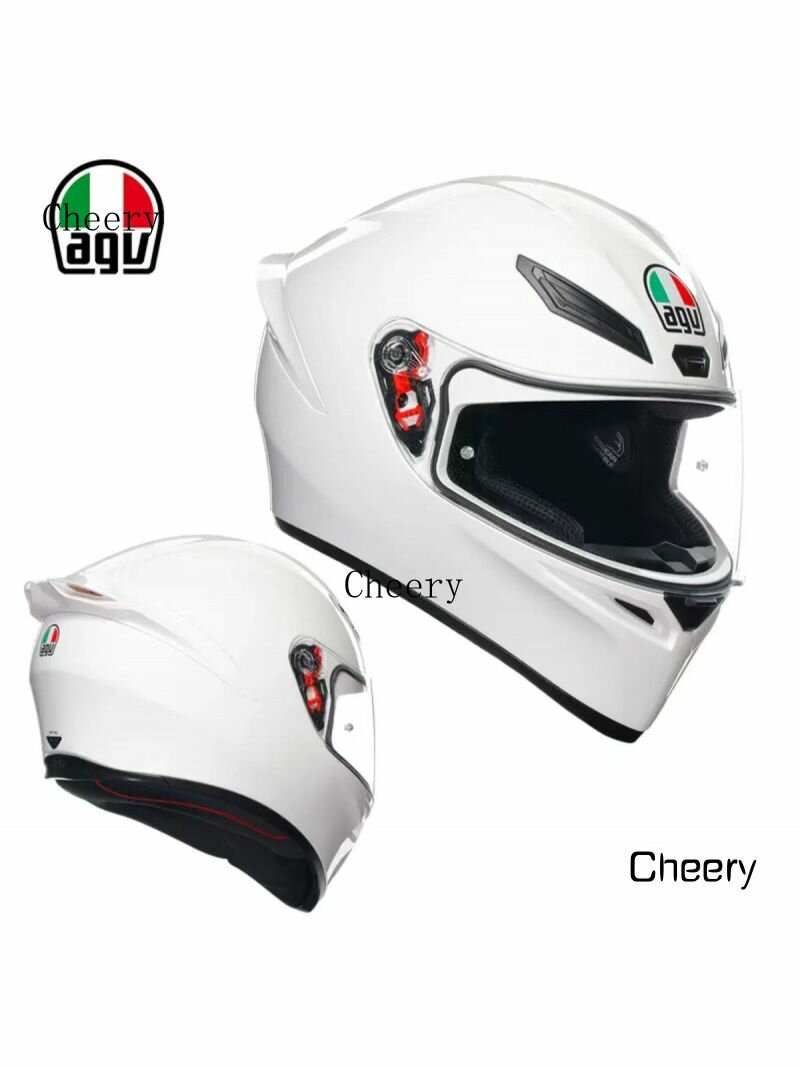 AGV Мотошлем, цвет: белый, размер: L