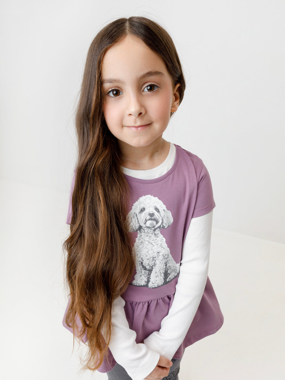 Туника КР 302881/лиловый 3220 к649