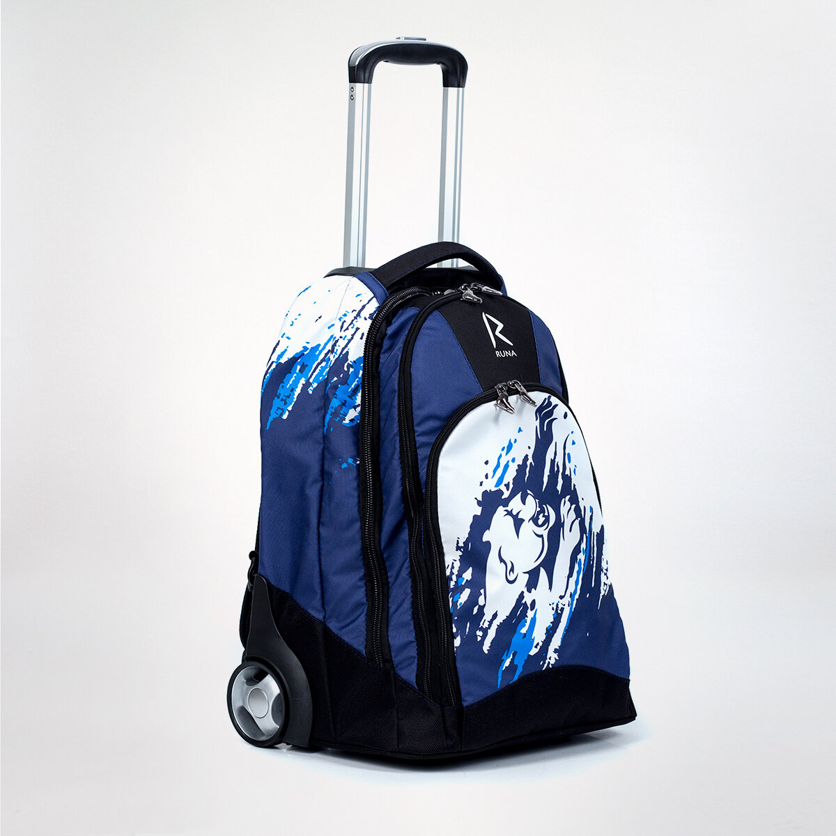 Сумка-рюкзак на колесах "RUNA", Panther, для фигурных коньков, роликов, одежды, экипировки и аксессуаров