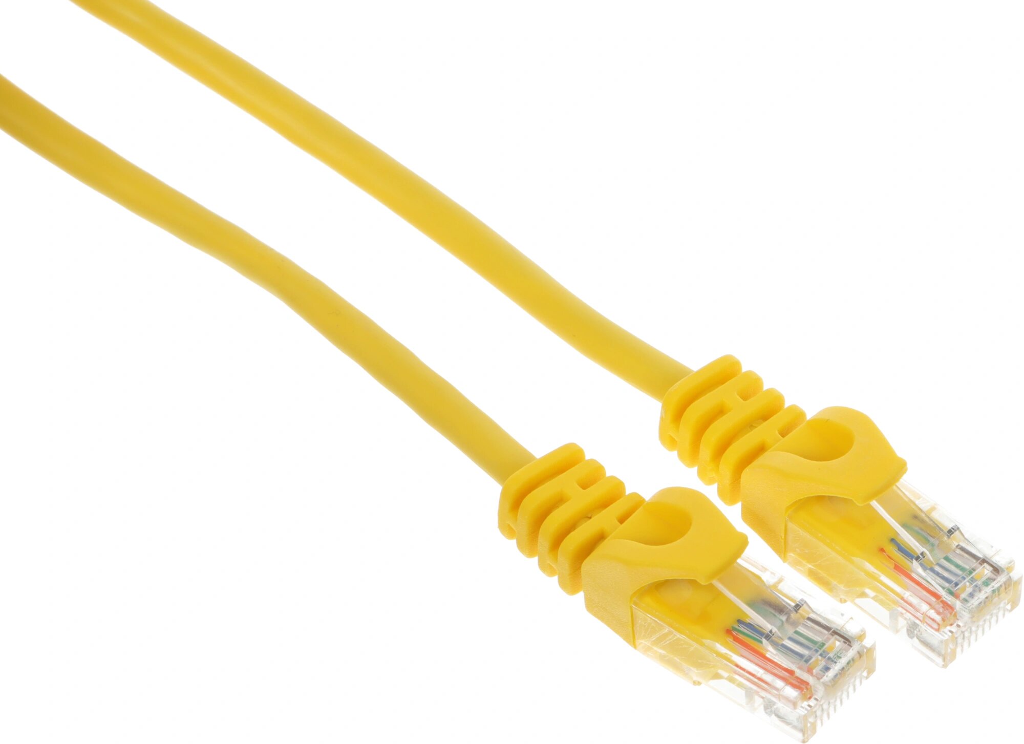 Патч-корд ITK Generica PC05-C5EU-3M-G U/UTP RJ-45 вил.-вилка RJ-45 кат.5E 3м желтый ПВХ