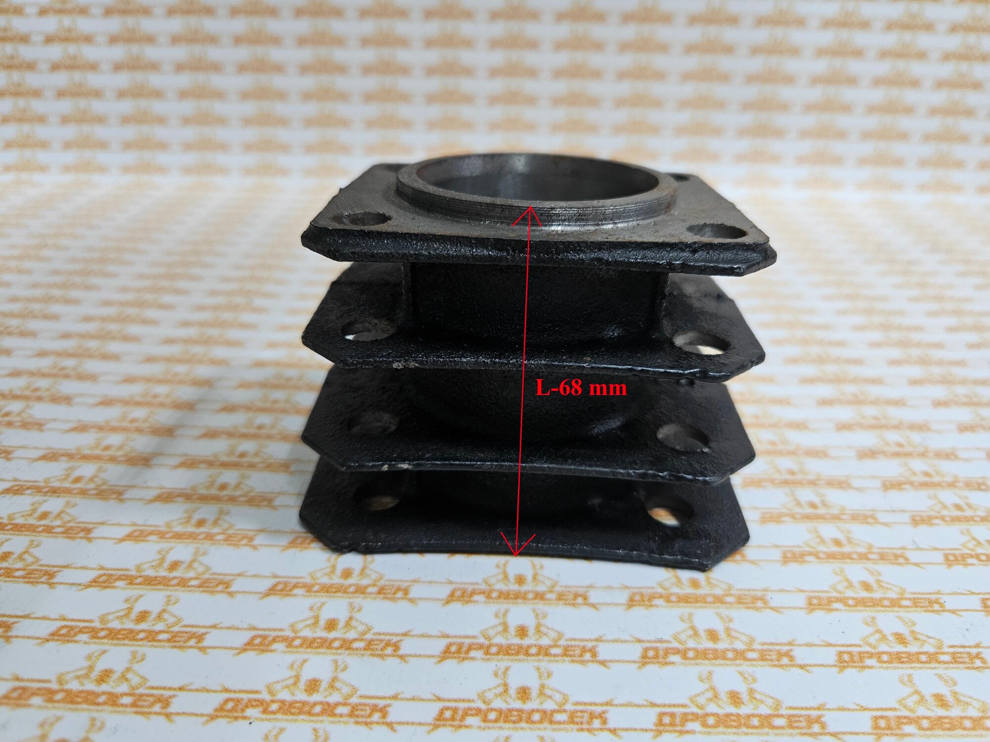 Цилиндр для компрессора Вихрь КМП-300 EURO BLACK VI7 900/74/3/43