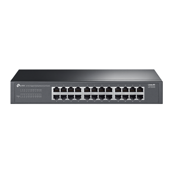 Коммутатор TP-Link LS1024G, 24-Port Gigabit Desktop/Rackmount Switch