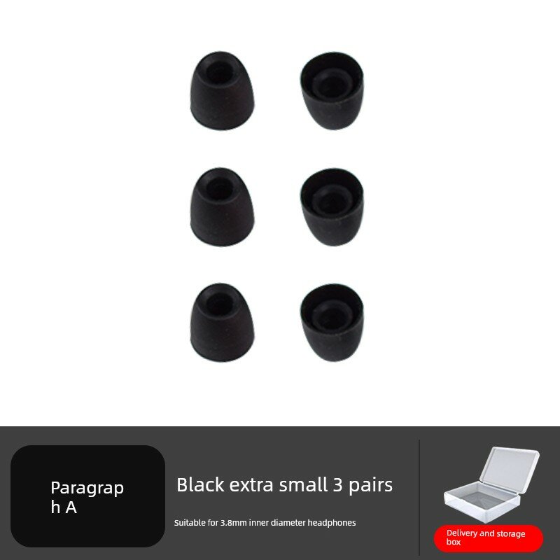 Сверхмалые чехлы для наушников-вкладышей для узких отверстий в ушах, силиконовые чехлы, универсальные аксессуары для