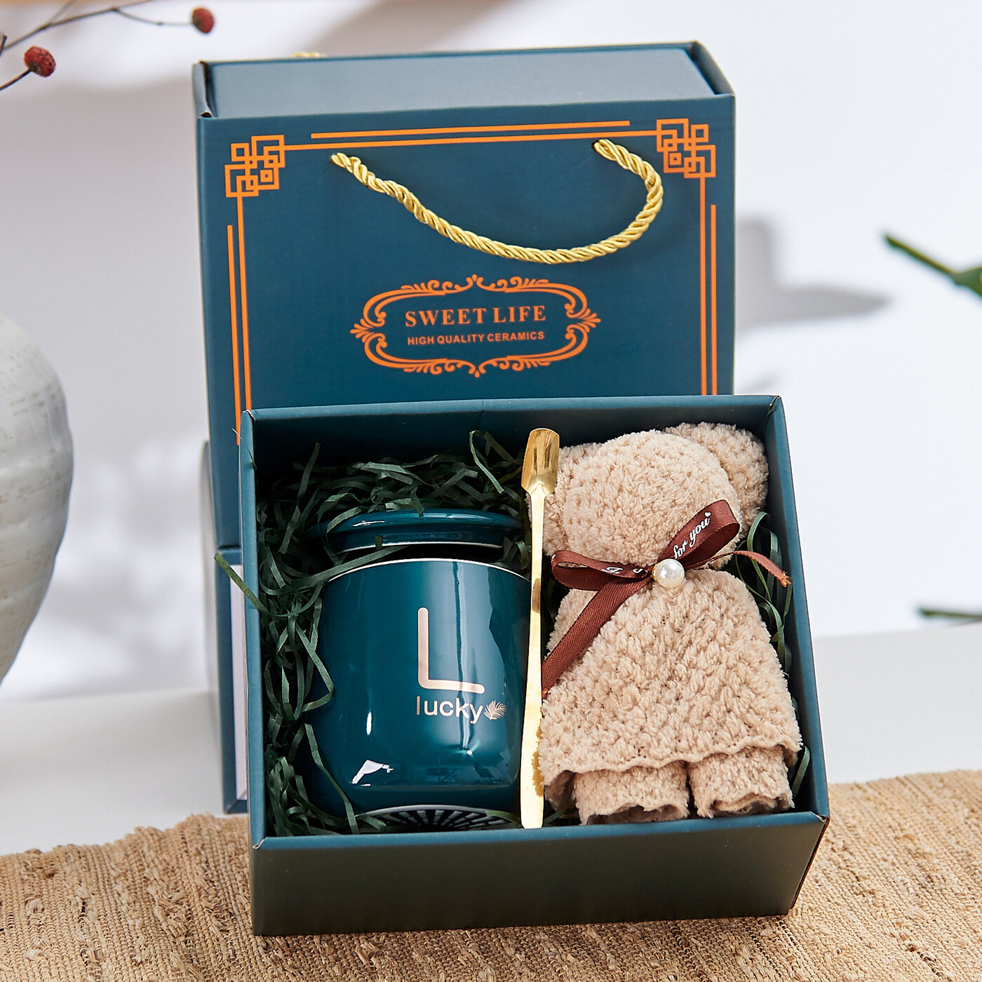 Новогодний подарочный набор с кружкой, удобный подарок для открытия мероприятий, взаимодействия с клиентами, командного строительства, практичные маленькие индивидуальные подарки