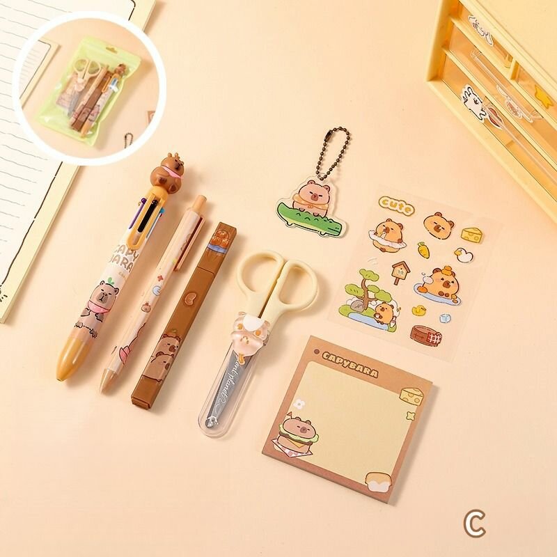 Канцелярские товары "В списках. Все, что я люблю!", жёлтые, усиленные, для офиса и дома