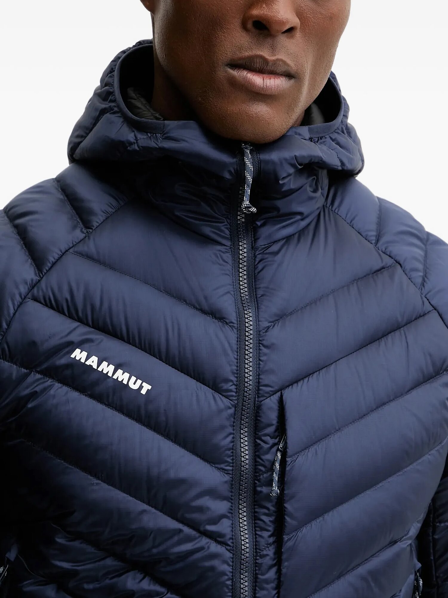 Куртка Mammut Quilted-pattern padded jacket, размер 46, blue — фото 1