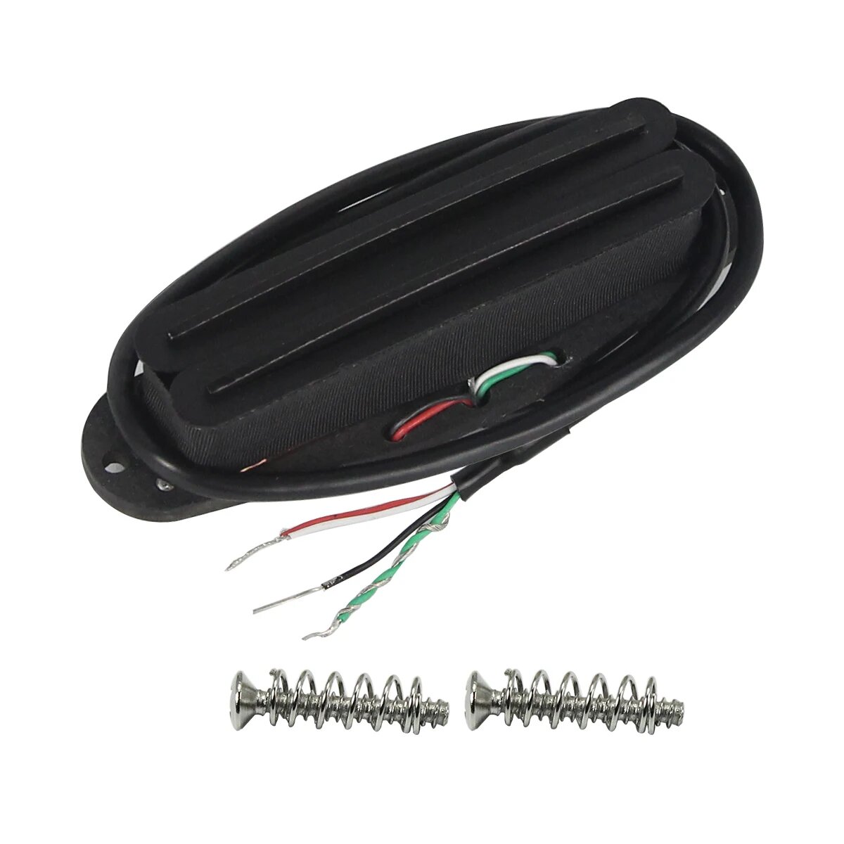 FLEOR Mini Humbucker Pickup, Middle 9K, Black — фото 1