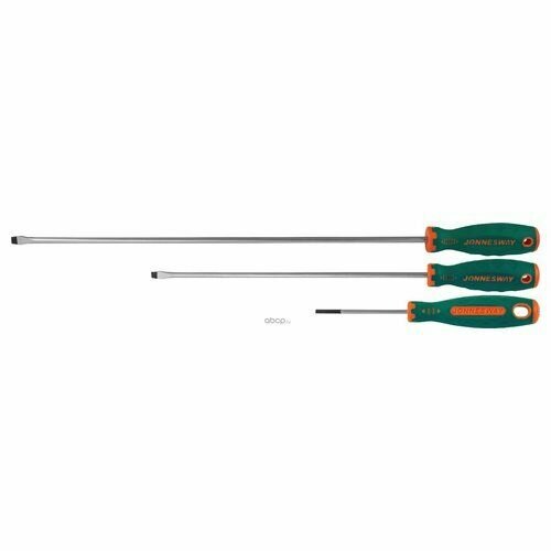 D71s8500 отвертка стержневая шлицевая anti-slip grip, sl8.0х500 мм Jonnesway D71S8500