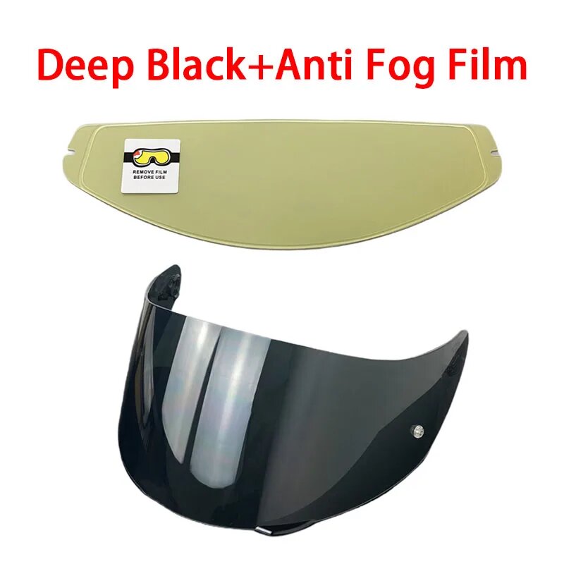 Визор для шлемов AGV K1/K3/K5: Deep Black, антифог