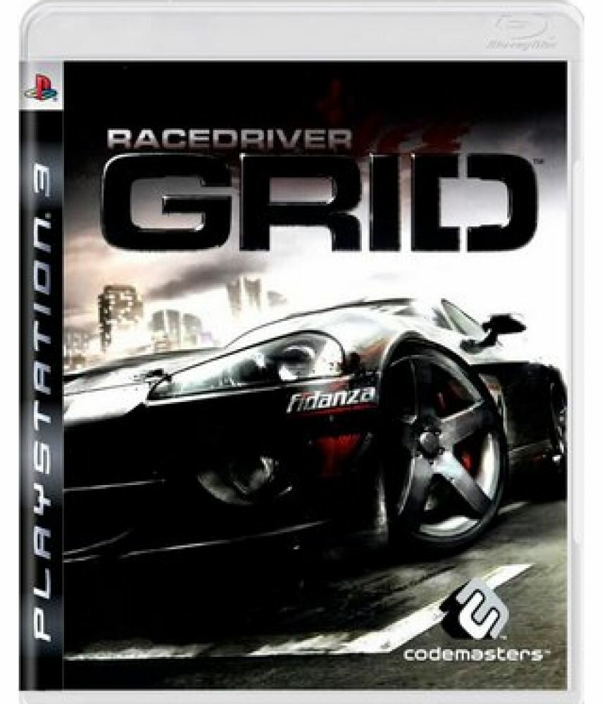 Игра Racedriver Grid. Издание на диске. Английская версия на ps3.