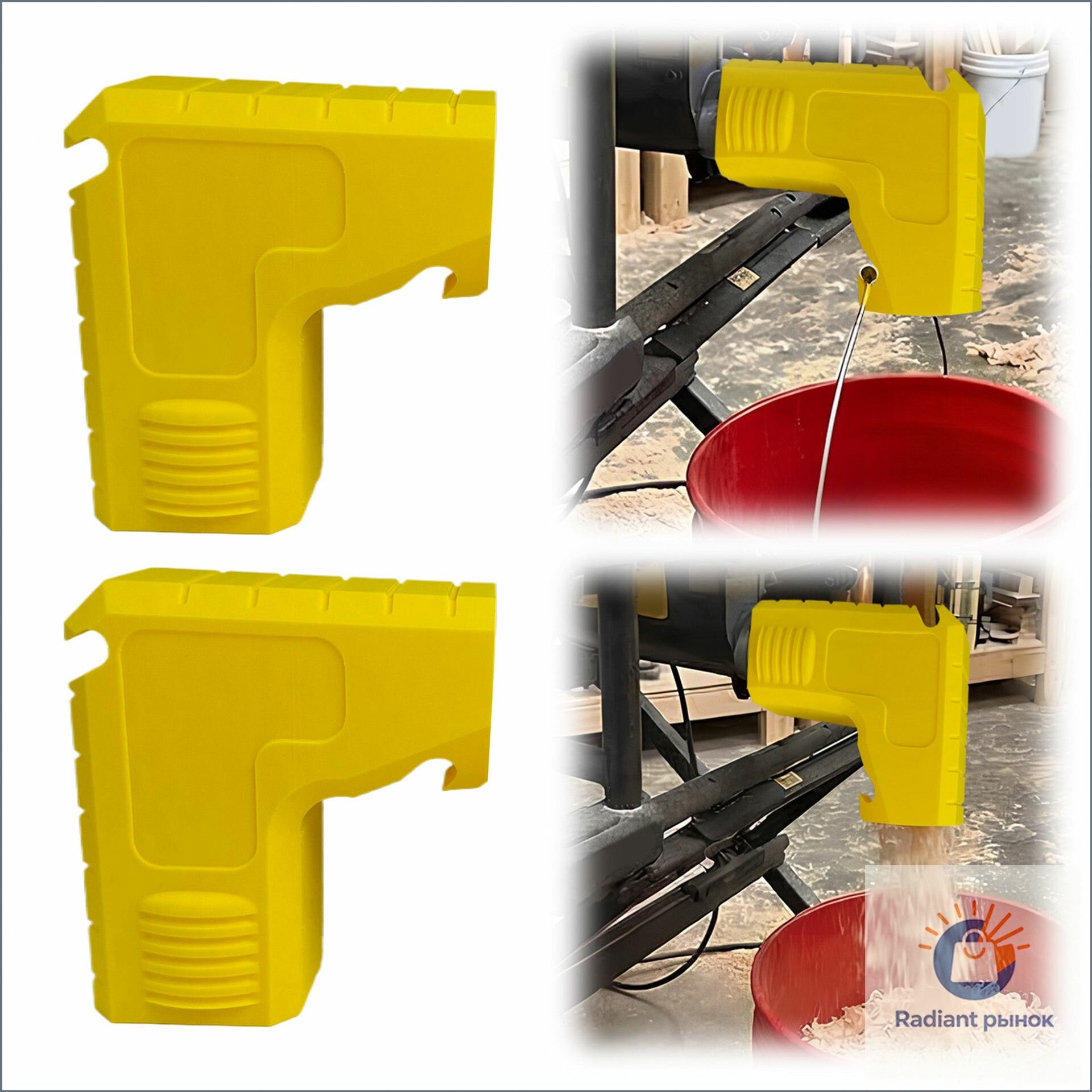 Адаптер для пылеуловителя DeWALT DWE7485, 2 шт.
