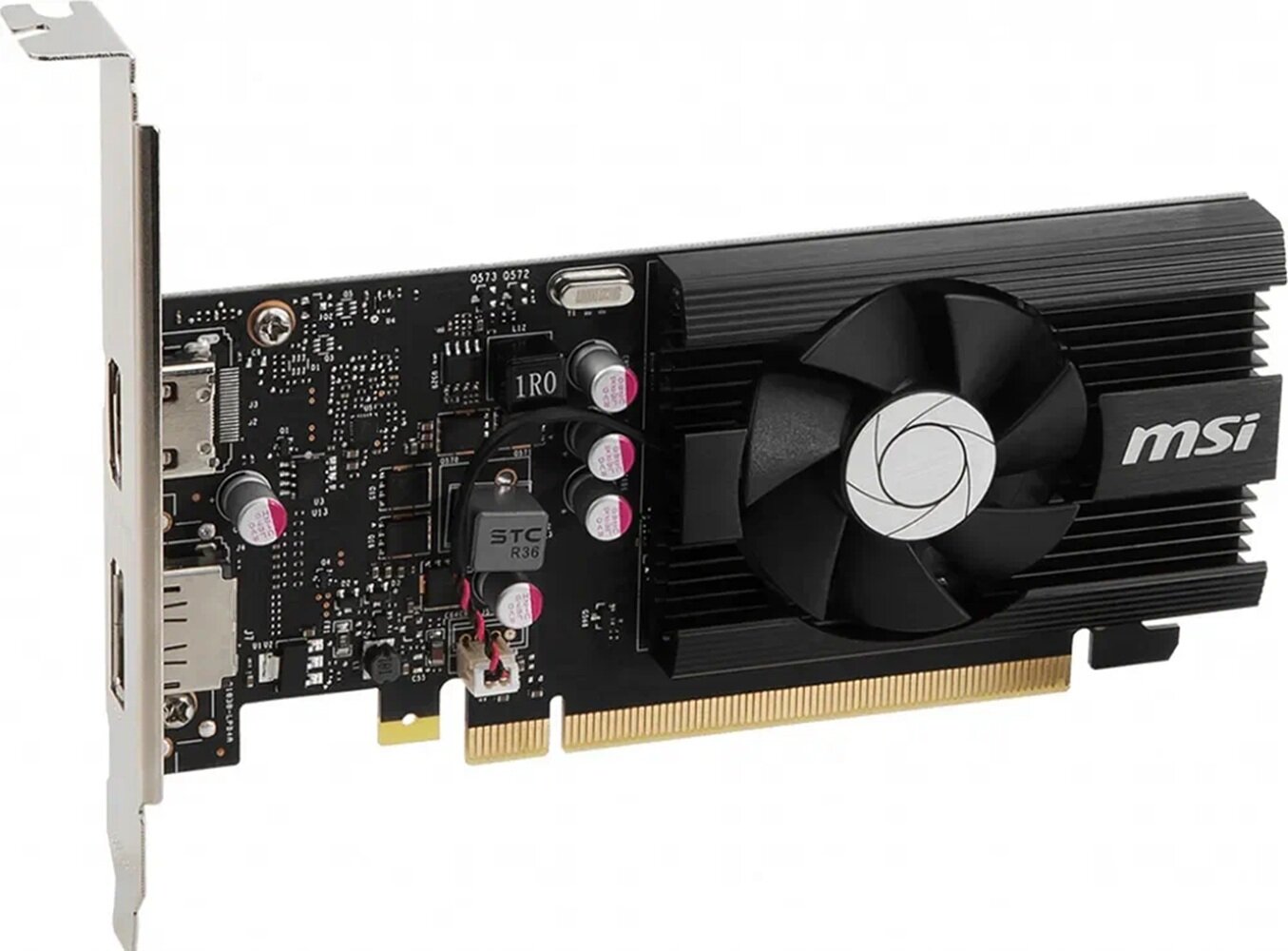 Видеокарта MSI NVIDIA GeForce GT 1030 LP OC [GT 1030 2GD4 LP OC]