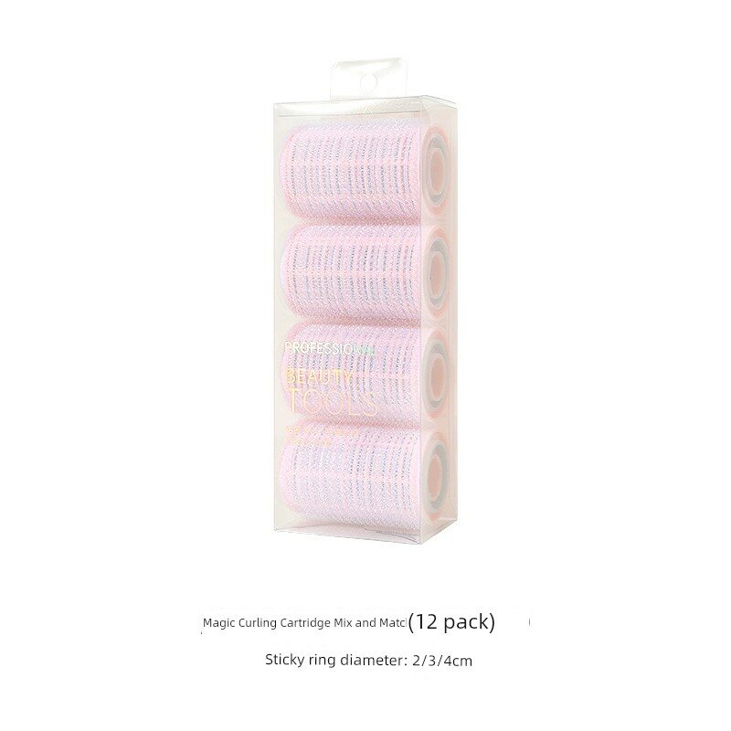 MINISO Волшебные Волосковые Ролики Набор Розовые Маленький Размер 4 Шт.