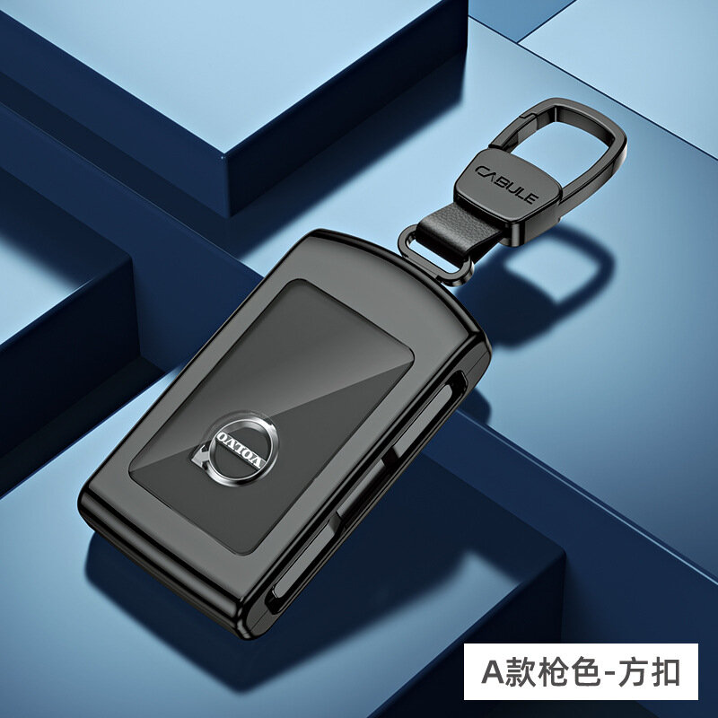 Пряжка для чехла автомобильных ключей, для Volvo xc40/xc60/xc90/s40/s60/s90, из алюминиевого сплава