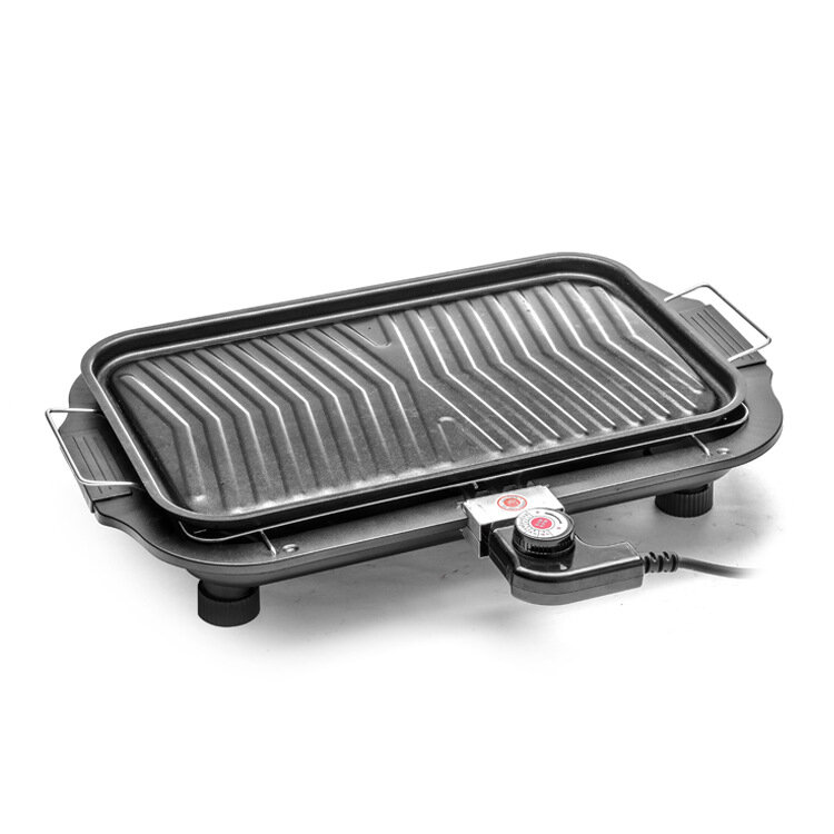 Домашний бездымный гриль, электрическая сковорода для гриля на вынос, электрическая гриль-печь, интегрированная кастрюля, гриль для шашлыка, домашний железный гриль