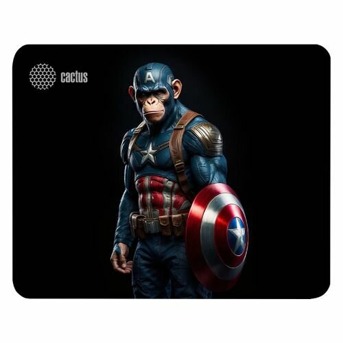 Cactus Captain America ткань, 250х200х3мм [cs-mp-d08s]