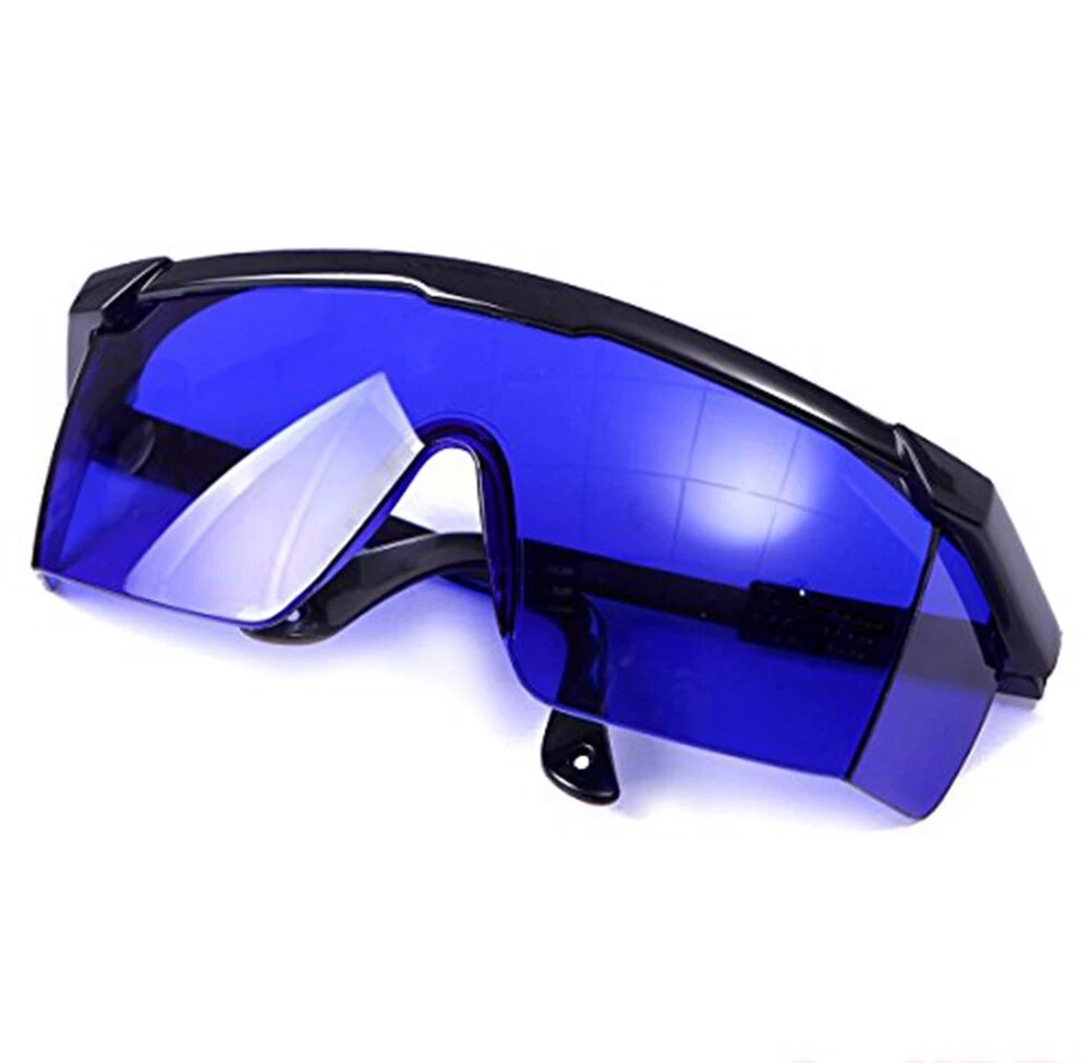 Лазерные защитные очки Elubor для 450nm 532nm 650nm Темно-синий, for 630nm-680nm